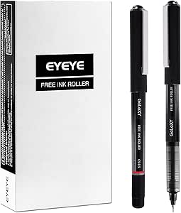 Amazon.com: EYEYE 12 Pack Liquid Ink Rollerball Pens, Quick Dry Ink ...