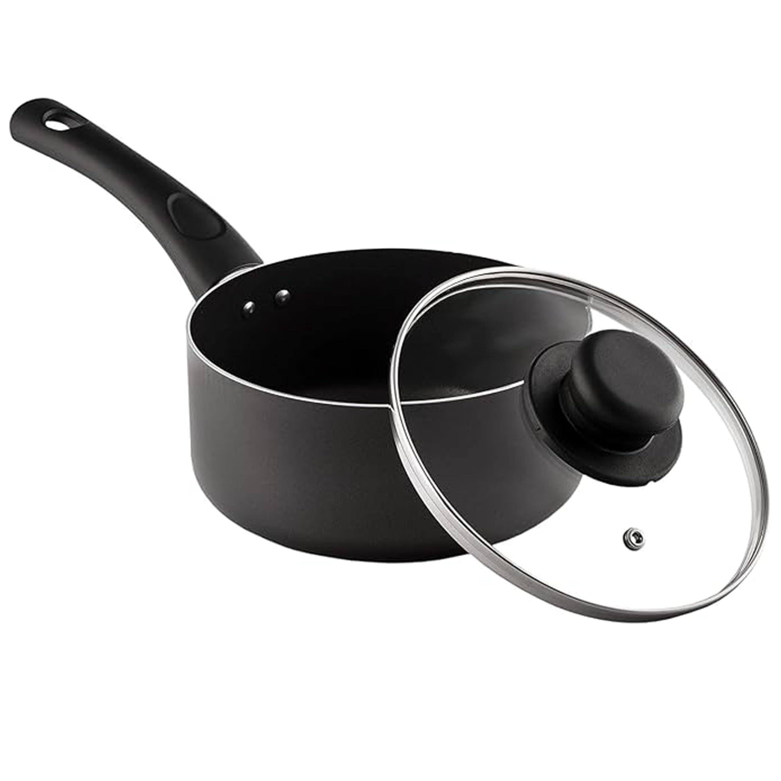 Trendsetters Non-Stick Saucepan - Multipurpose Aluminium Saucepan with ...