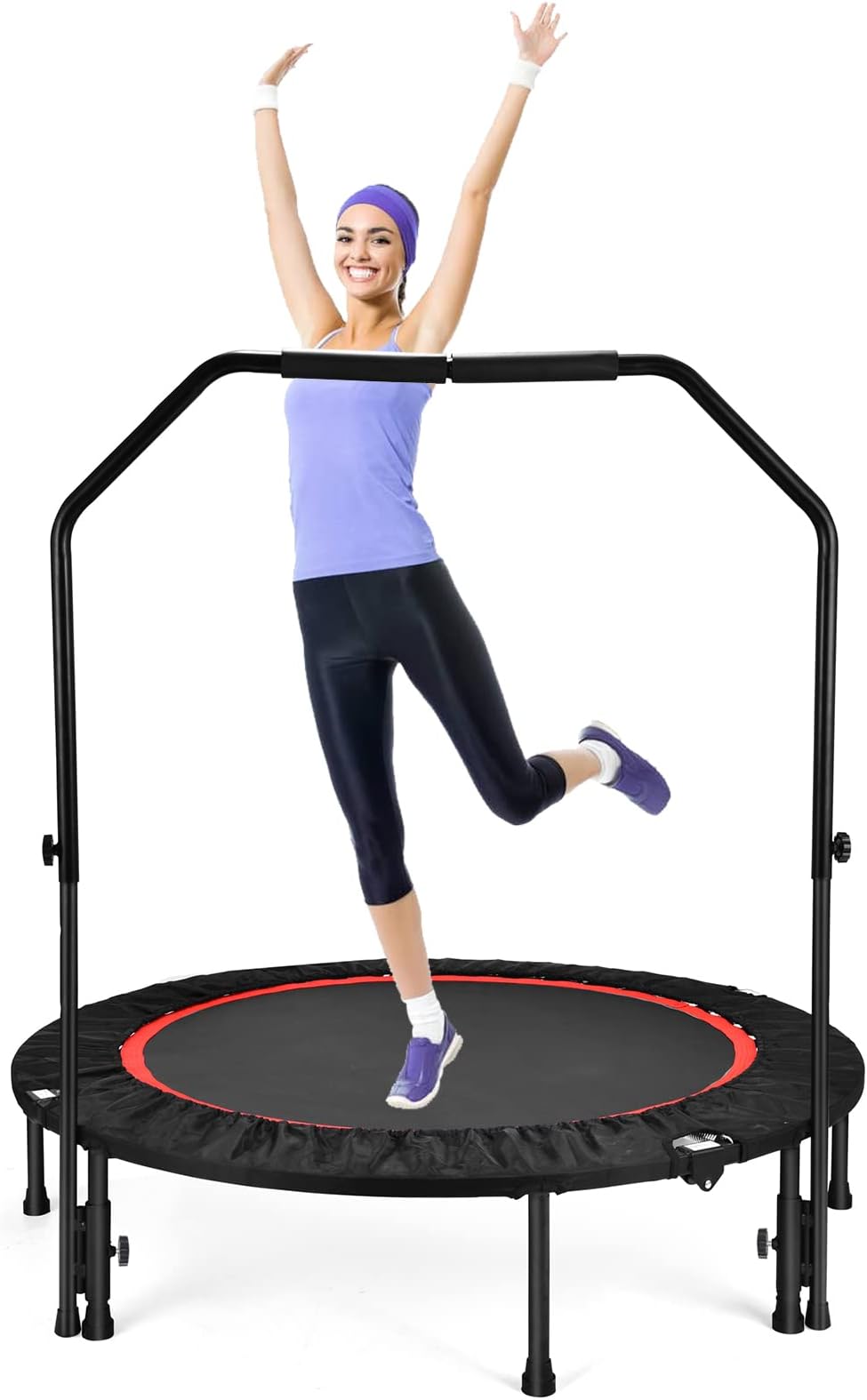 DAYONG Fitness Rebounder, 40 "Foldable Trampoline with Removable ...