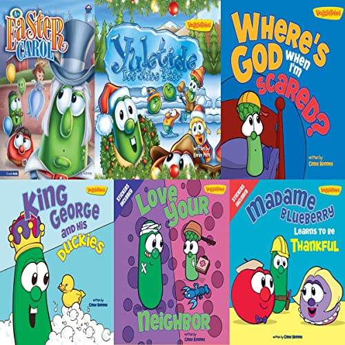 VeggieTales Children's Book Collection (Audio Download): Cindy Kenney ...