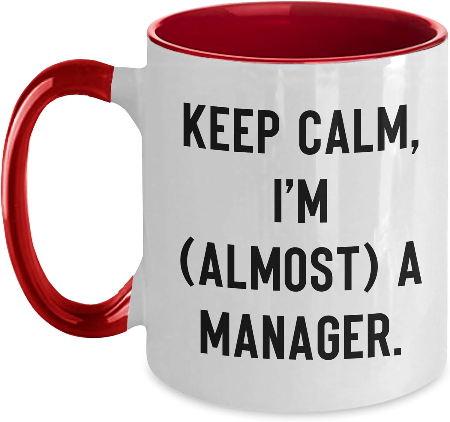 Amazon.com: Manager's Sanity Mug, Funny Two Tone Coffee Mug Gift, Keep ...
