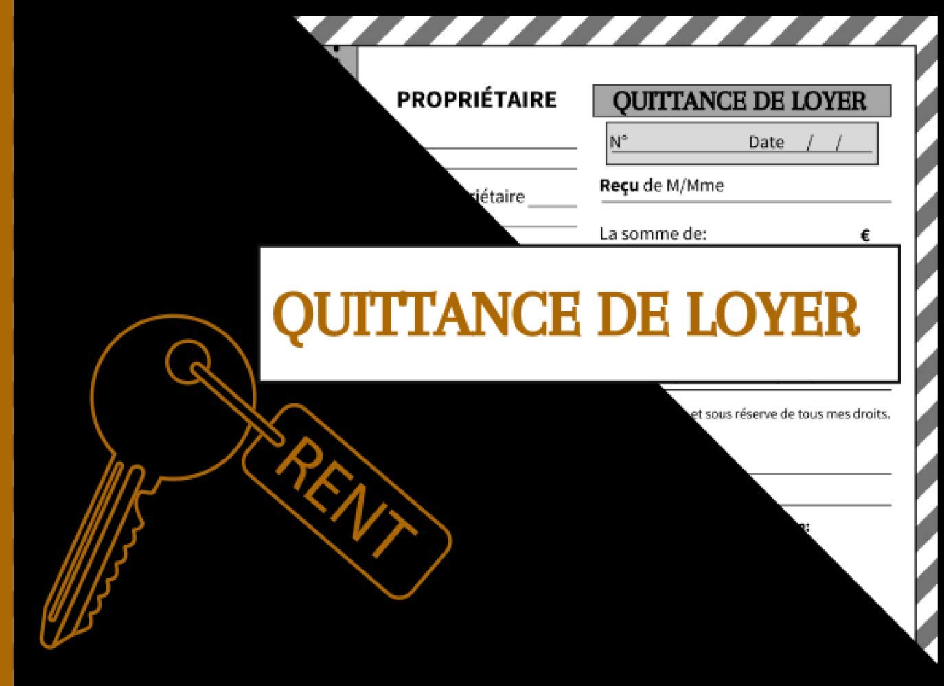Quittance De Loyer EXACOMPTA Carnet à Souche "Quittances De Loyer"