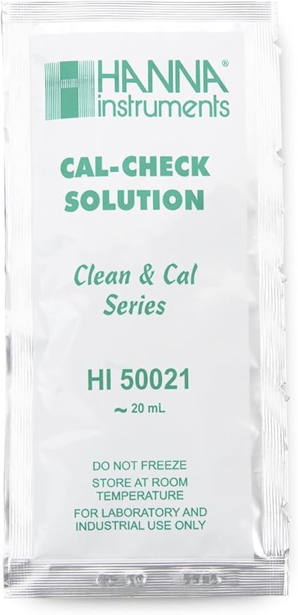 Amazon.com: Hanna Cal-Check Solution Sachet : Industrial & Scientific