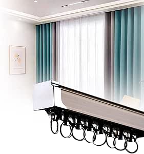Amazon.com: icVantA 180/250/500cm Curtain Track Strong Aluminum Alloy ...