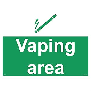 NS077 Vaping Area E Cigarettes Designated Vape Space Zone Shelter ...