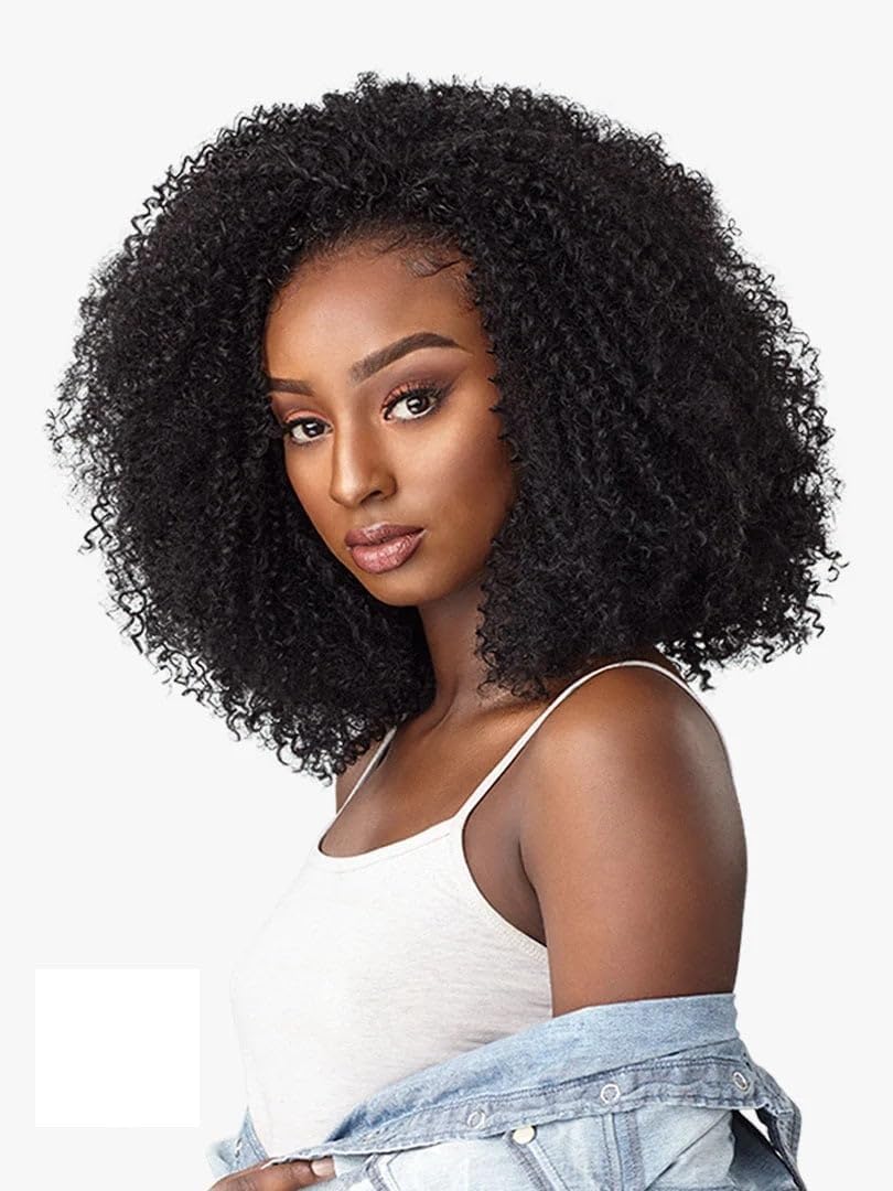 Amazon.com: Sensationnel Synthetic Hair Half Wig Instant Weave Curls ...