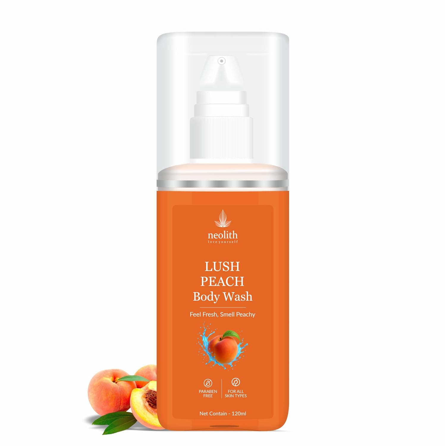 Amazon.com : NEOLITH Lush Peach Body Wash 120ml : Beauty & Personal Care