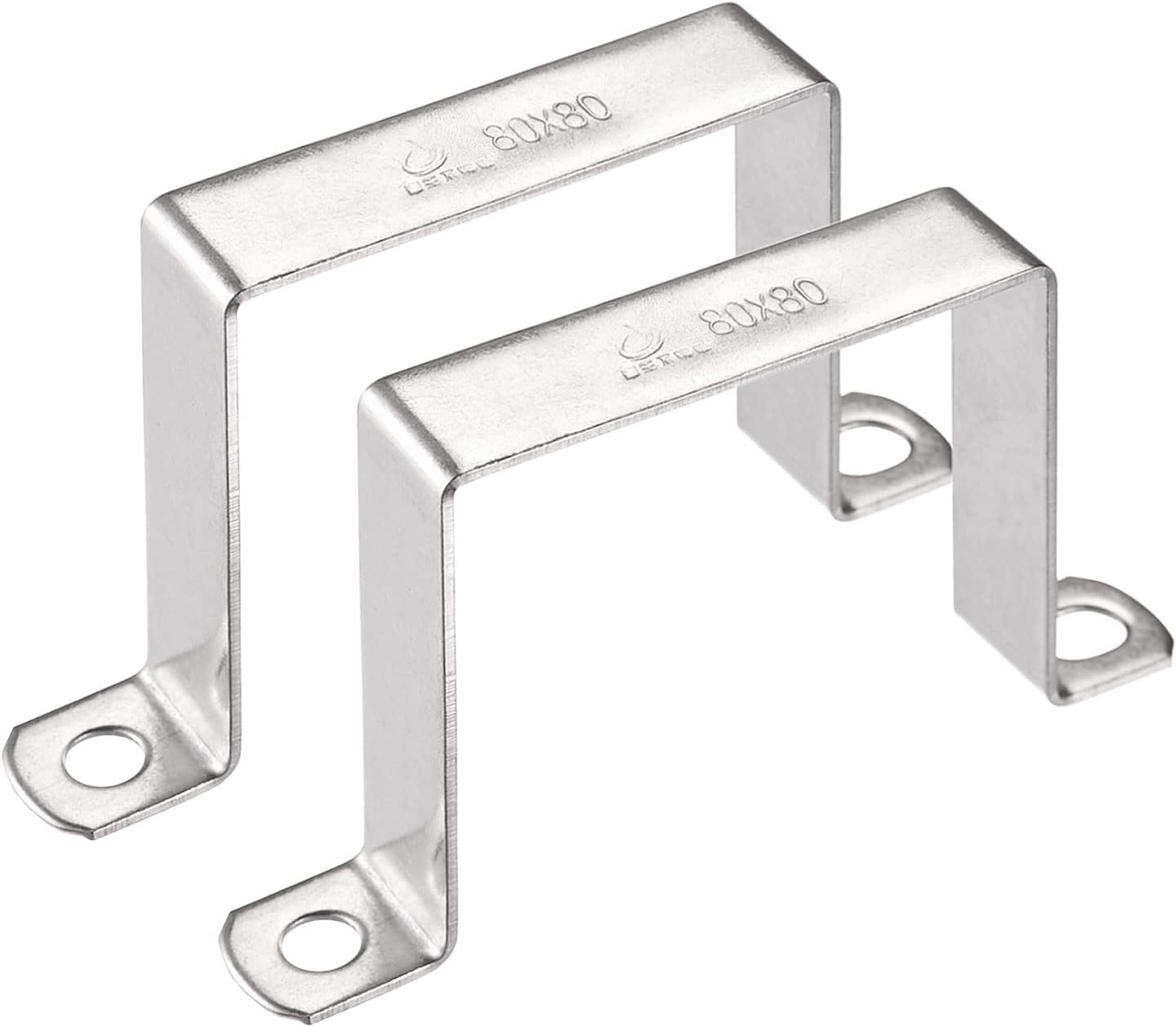sourcing map U Shaped Connector Bracket, 100mm x 100mm 304 Stainless ...