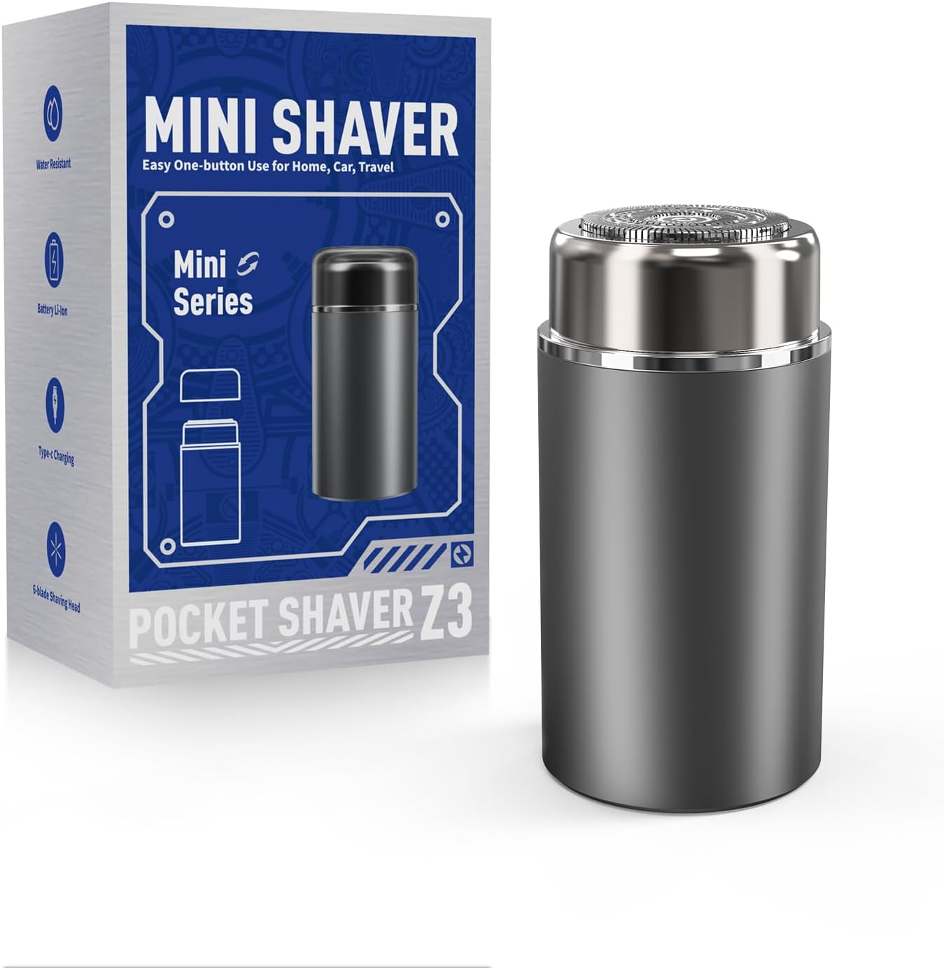 Amazon.com: MicroNovelty Ultra-Compact Smallest Electric Shaver, EVO ...