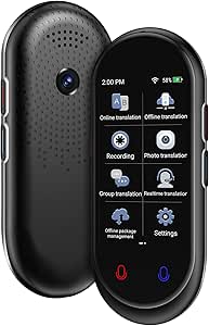 Amazon.com : Language Translator Device No WiFi Needed, 2025 Upgraded Ai Voice Translator ...