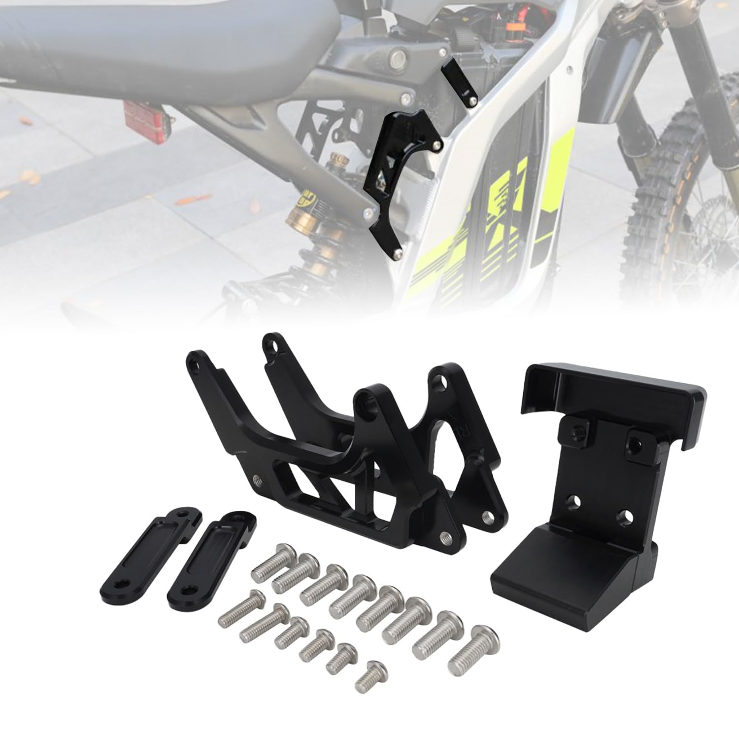 Amazon.com: Runfarr Seat Extender for Surron,CNC Aluminum Body Seat ...