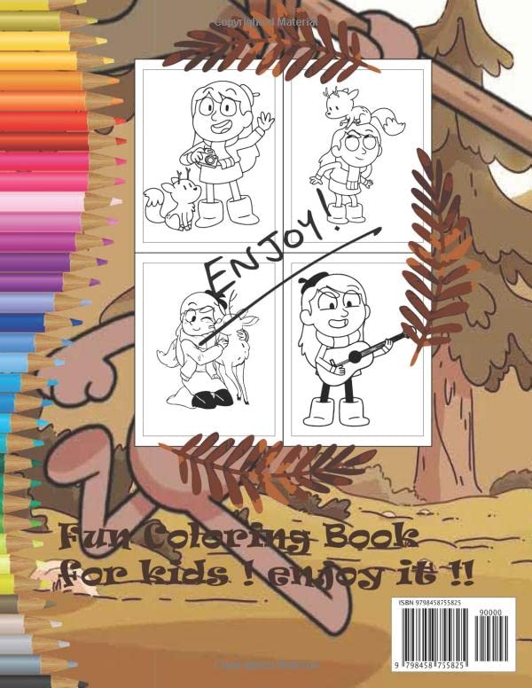 Snapklik.com : Hilda Coloring Book: Grow Your Childrens Artistic Sense ...