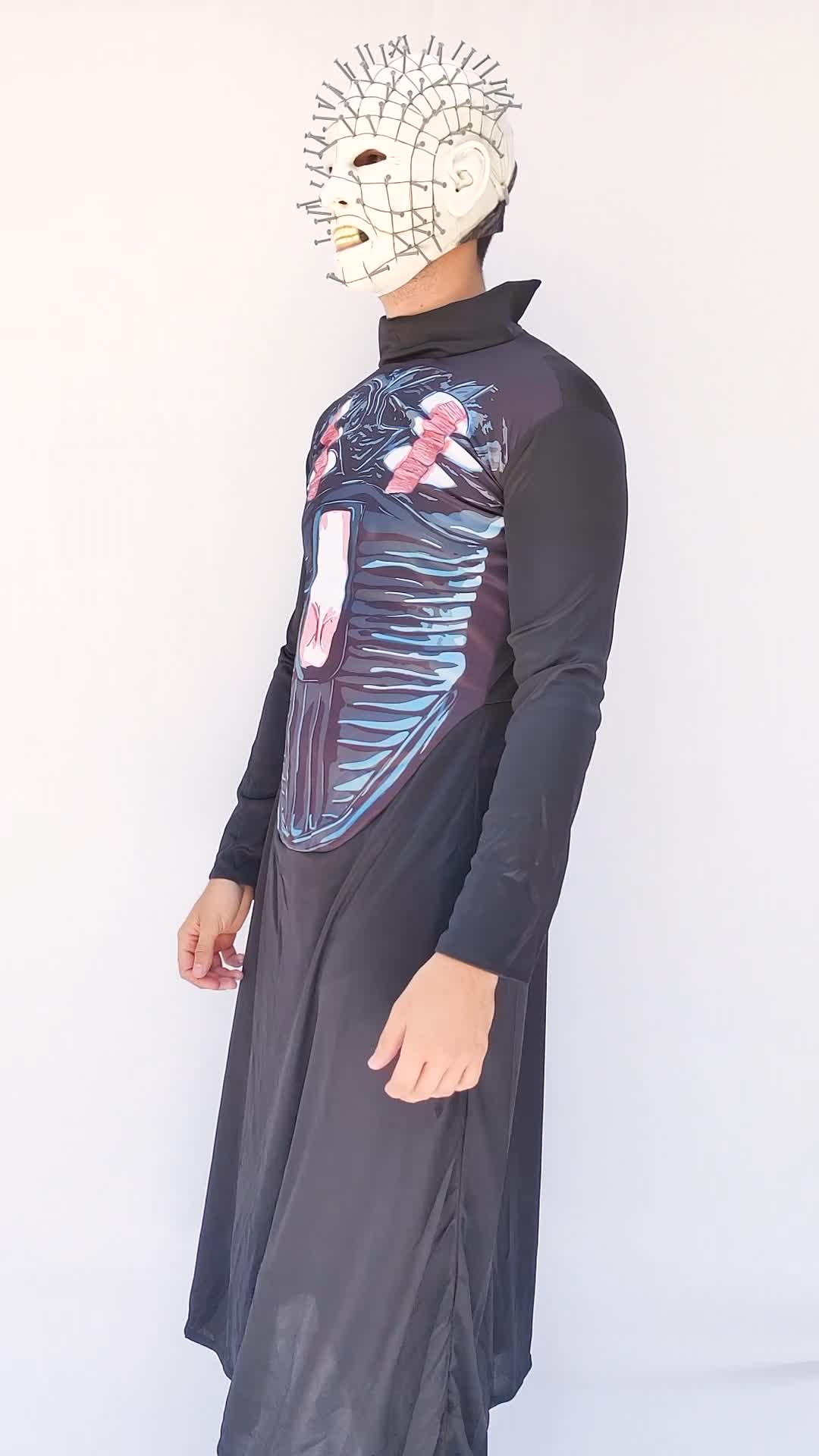 Disfraz De Cenobita Mascara Ultra Realista Hellraiser V Pinhead