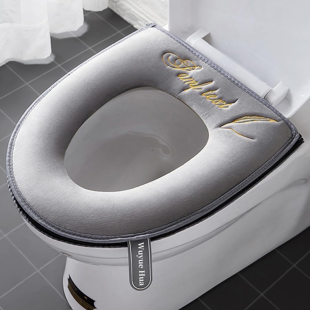 EZ Pack - 18" Luxury Universal Oval Ultra Soft Foam Toilet Seat Adult ...