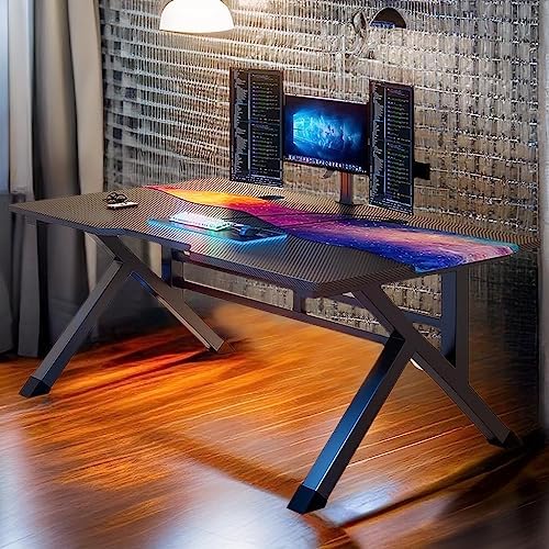 Amazon.com: SHIMAKYO 31 Inch Gaming Computer Desk - Sturdy Small Home ...
