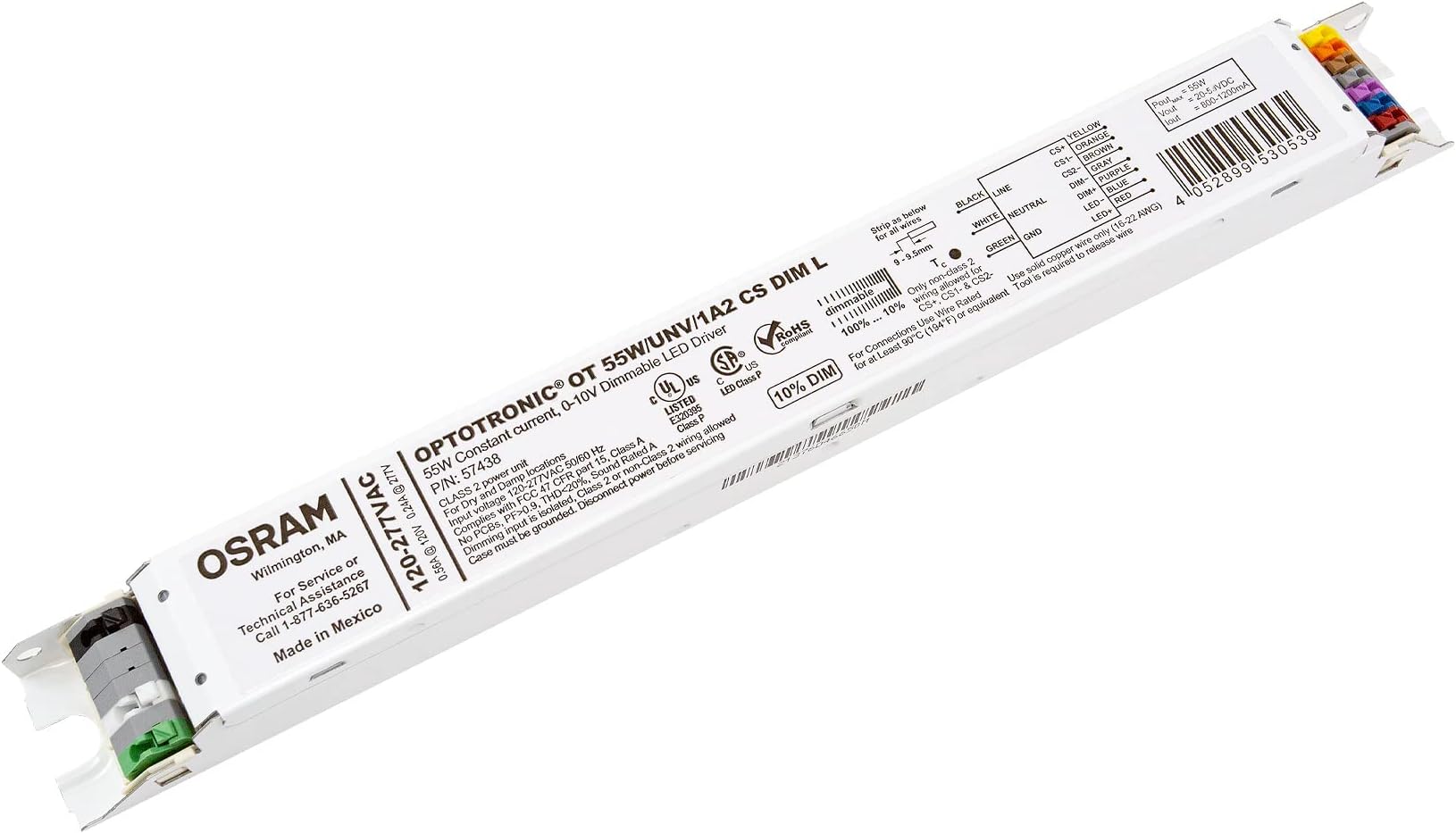 OSRAM 57433 Optotronic 30W 120/277V AC 50/60Hz Constant Current ...