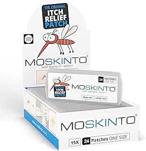 Amazon.com: Moskinto 360 Patches The Original Itch Relief Patch, All ...