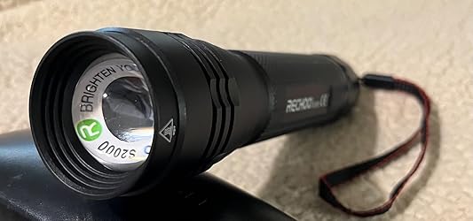 RECHOO S2000 LED Flashlight High Lumens, Super Bright, Powerful, Mid ...