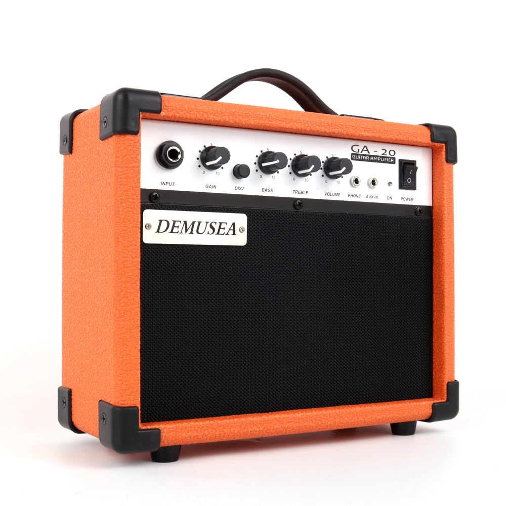 Amazon.com: Demusea New 20W Electric Guitar Amplifier Amp Practice ...