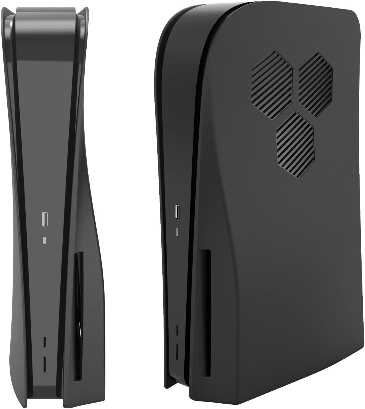 Mcbazel Disc Panel for PS5 Disc Edition, PS5 Faceplate with Cooling ...