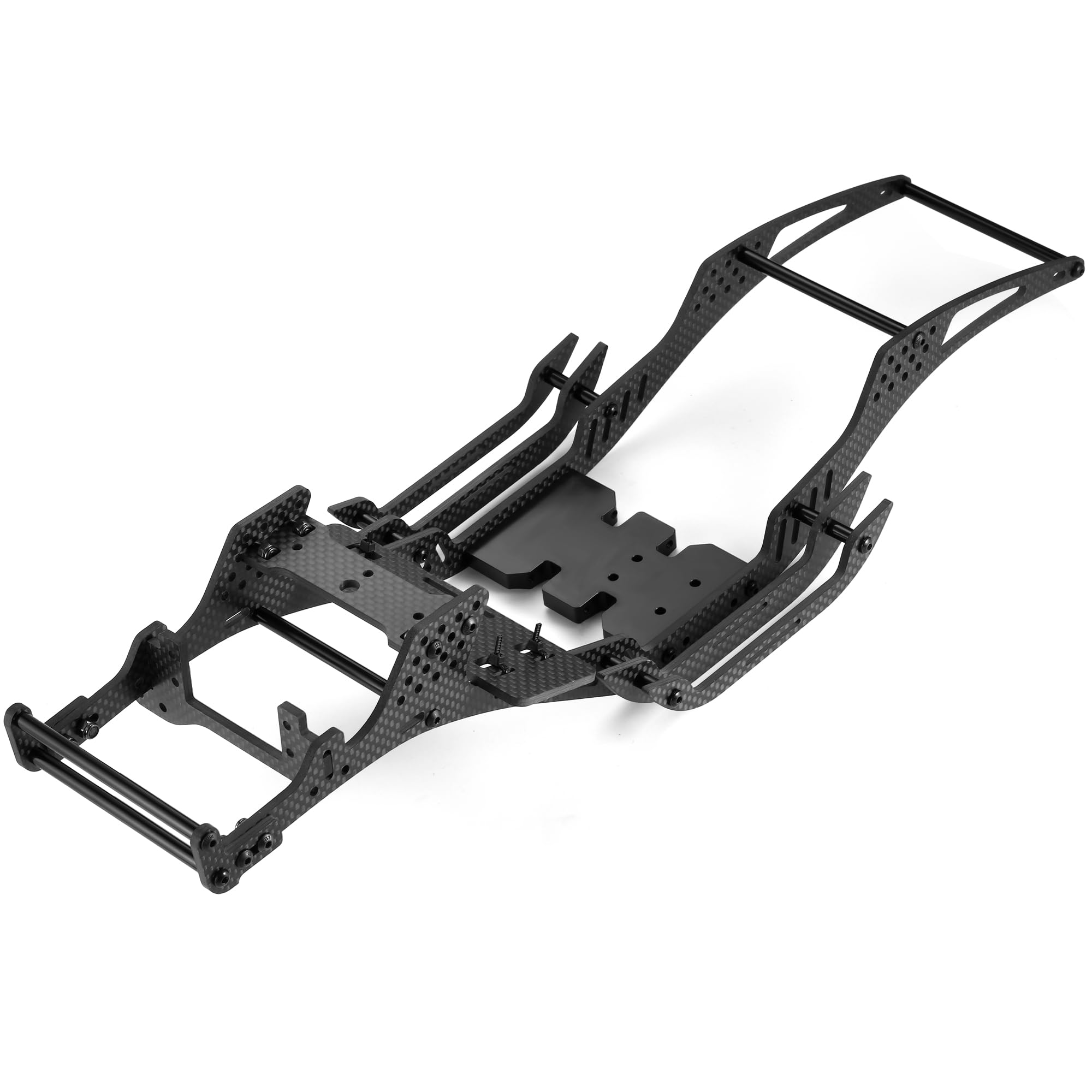Amazon.com: COOWOO RC Frame Girder, LCG Carbon Fiber Chassis Frame ...