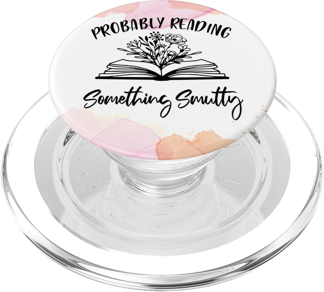 Amazon.com: Emotional Support Kindle Skeleton Heart Bones Love Reading PopSockets MagSafe ...