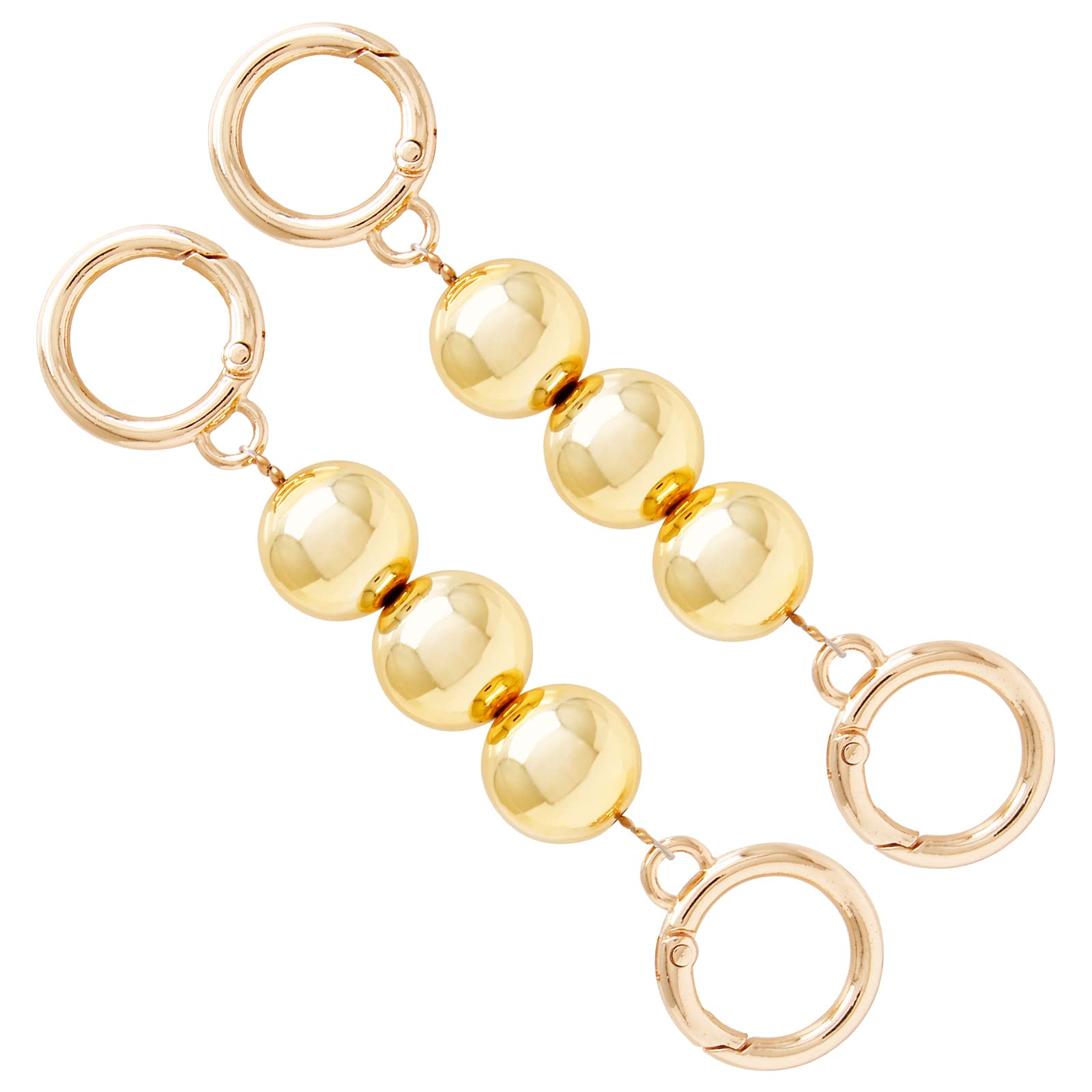 Amazon.com: Piutouyar Gold Purse Chain Extenders, Beaded Purse Strap ...