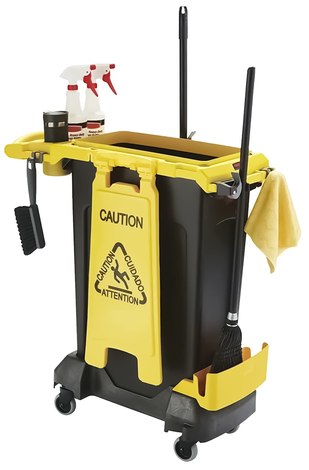 Buy Janitors Cleaning Trolley Hotel Housekeeping Trolley Commercial ...