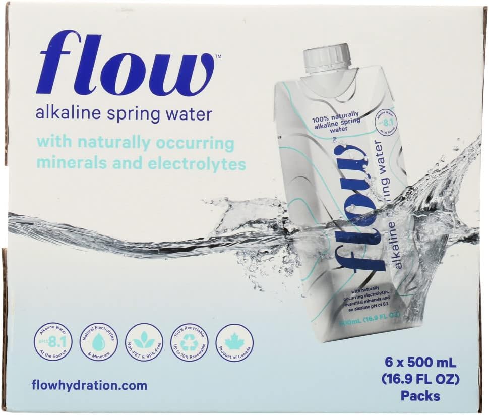 Amazon.com: Flow Collagen Infused Watermelon Flavored Water - 100% ...