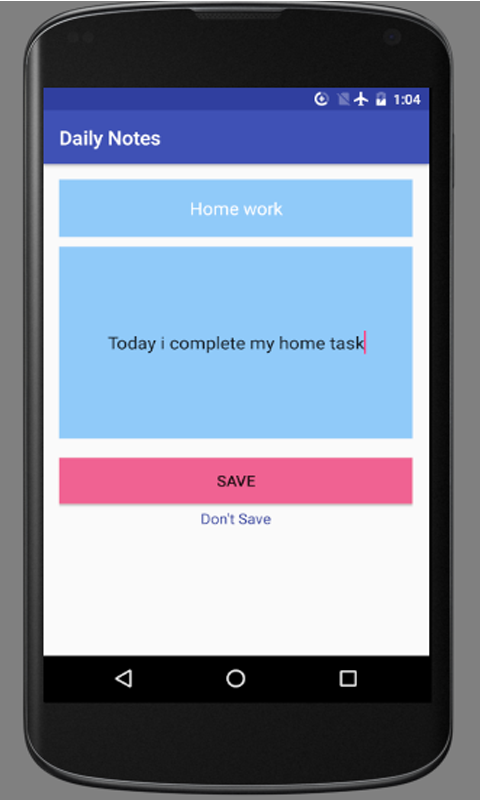 Daily Notes - App on Amazon Appstore