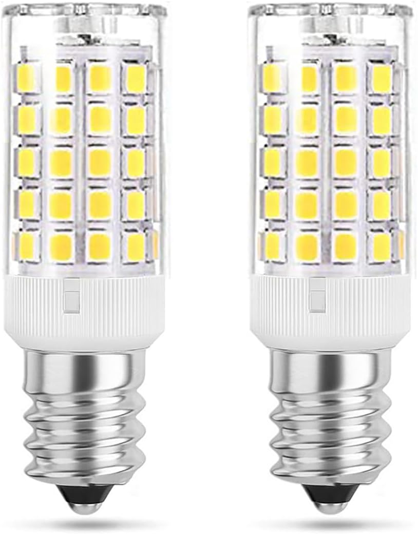 E12 LED Bulb 4W Equivalent to 40W C7 Replacement Bulbs Clear Type B ...