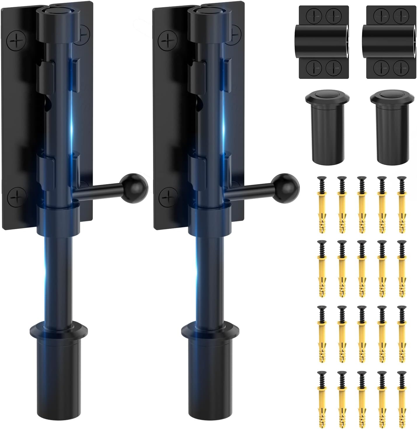 Amazon.com: Slide Bolt Gate Latch Hardware, Barrel Bolt Latch, 6.3 Inch ...