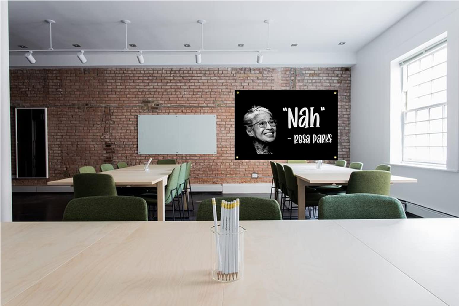Snapklik.com : LUCKGEEY NAH Rosa Parks Flag 3x5ft Banner College Dorm ...