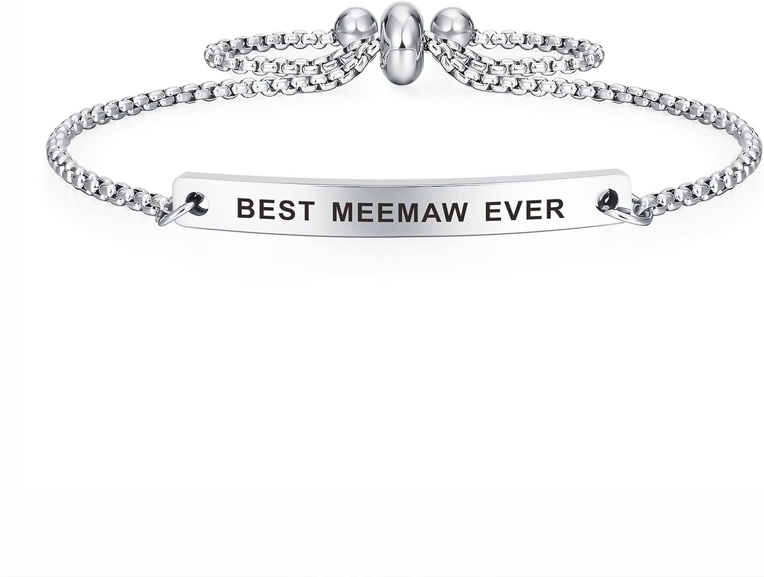Amazon.com: SOUSYOKYO Meemaw Bracelet Jewelry - Best Meemaw Ever - Love ...