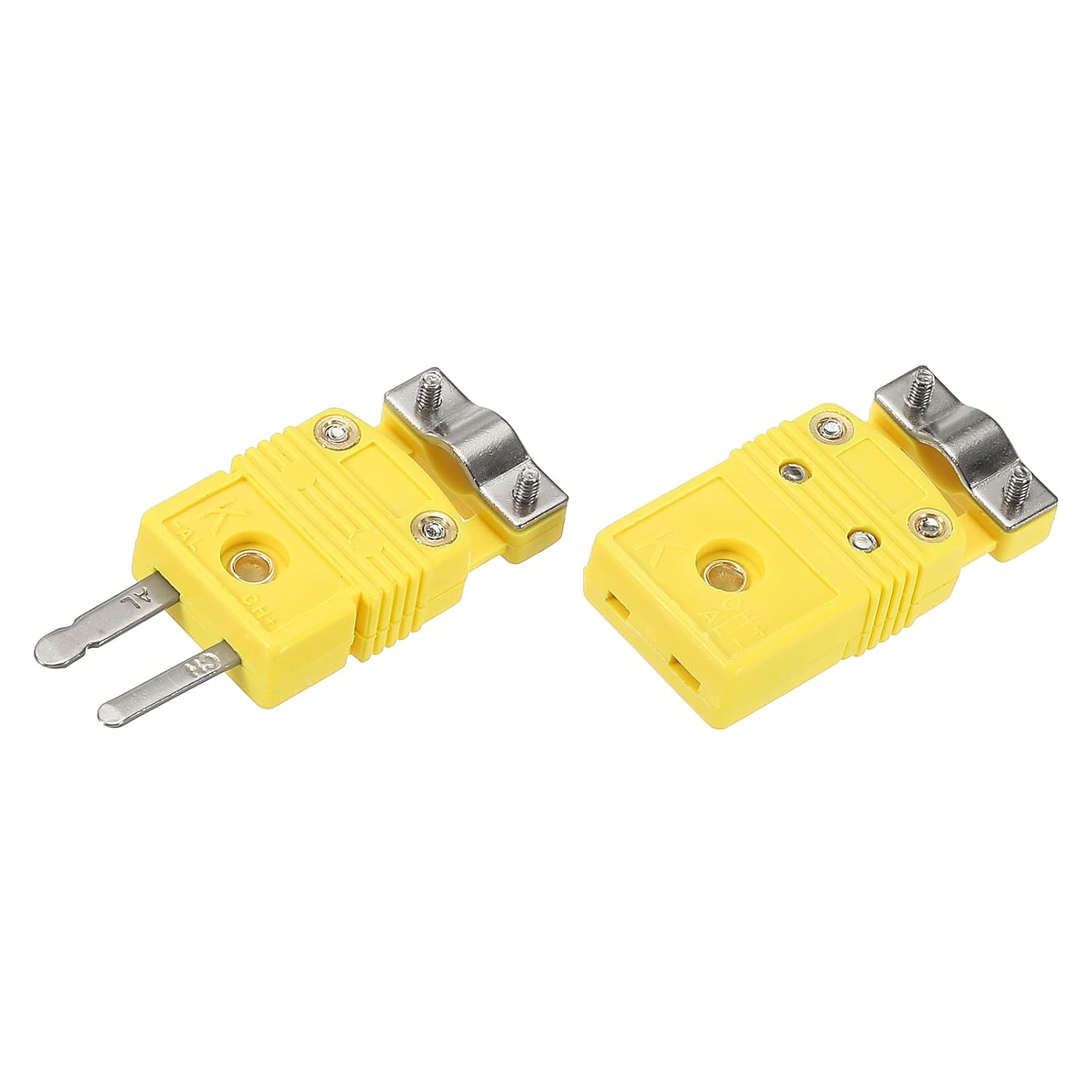 MECCANIXITY K Type Thermocouple Wire Connectors Male Female Plug ...