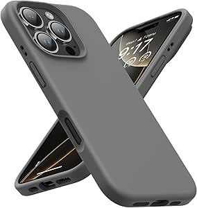 Amazon.com: OuXul Designed for iPhone 16 Pro Case 6.3"- Slim Liquid Silicone Cover with [Soft ...