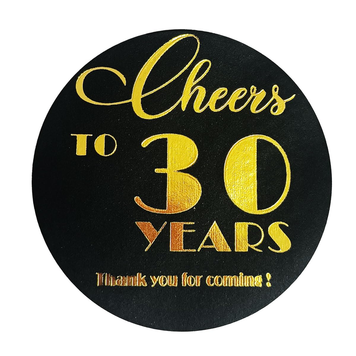 Snapklik.com : Cheers To 30 Years Birthday&Anniversary Black & Real ...