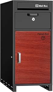 Amazon.co.jp: 【複数投函可能/大容量 140L】 VARNIC 宅配ボックス 宅配BOX 組み立て不要 防水 屋外 置き配 大容量 ポスト付き 郵便受け 簡単設置 両開扉 盗難 ...