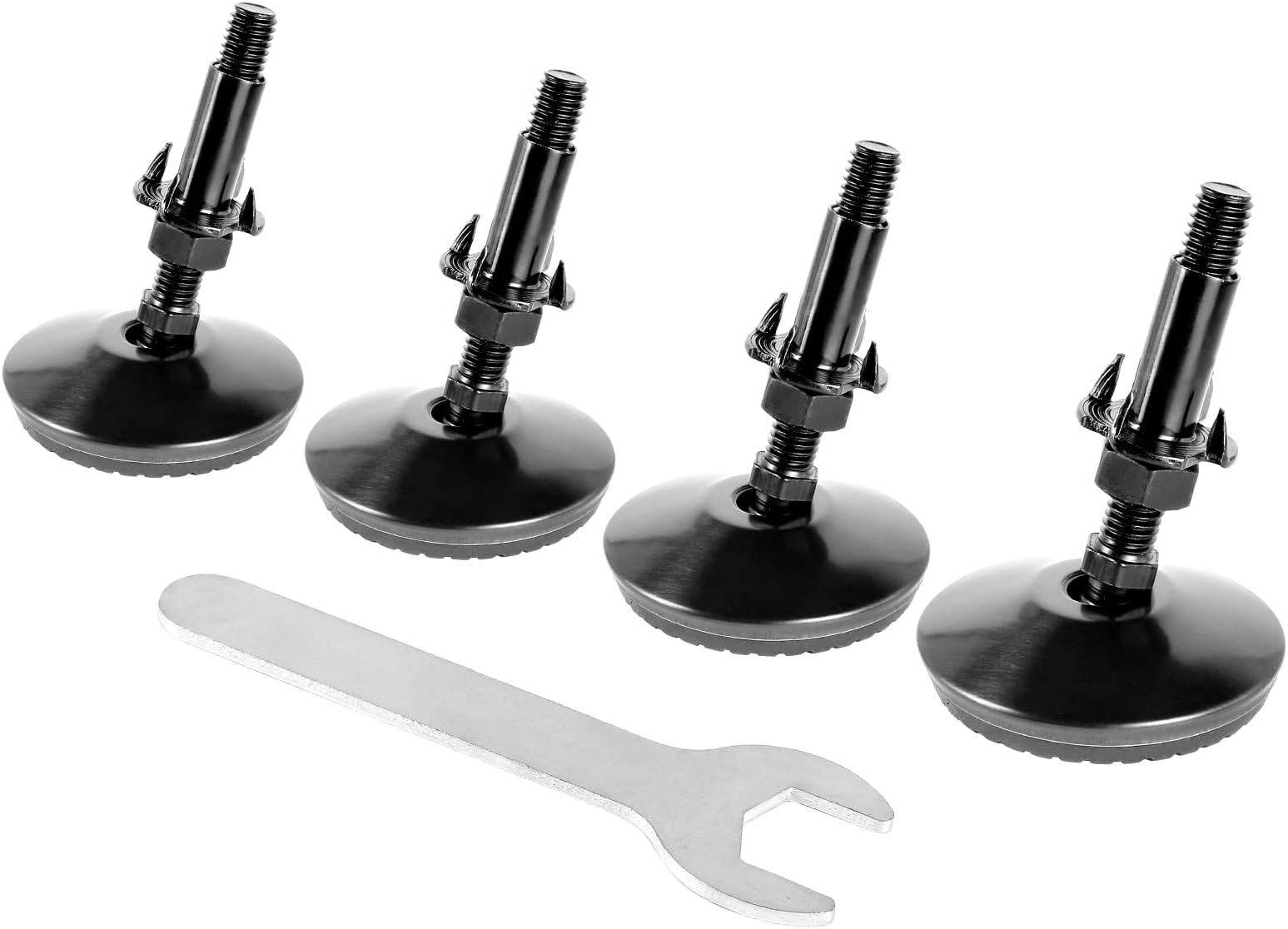 Amazon.com: Lanzeuta 4pcs M8 Swivel Leveling Feet, Adjustable Leg ...