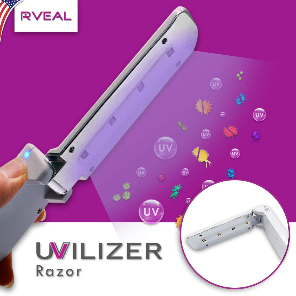 Rveal | Razor - UV Light Sanitizer & Ultraviolet LED Sterilizer Hand ...