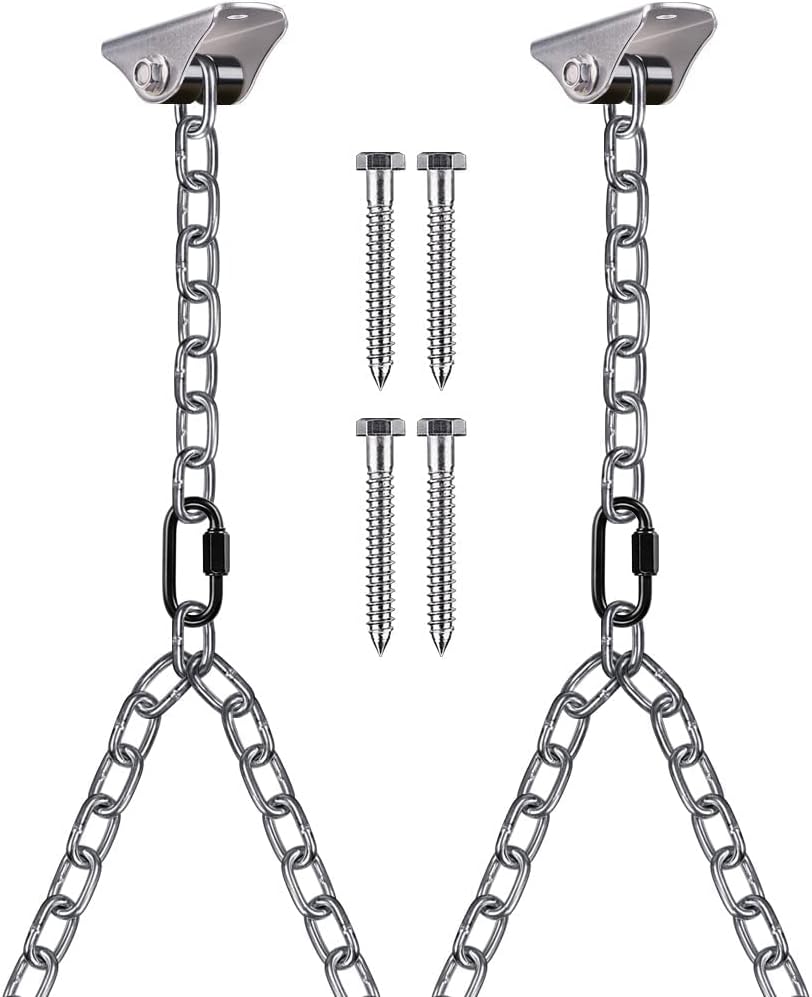 Amazon.com : BeneLabel Porch Swing Hanging Kit - Heavy Duty Chain Set ...