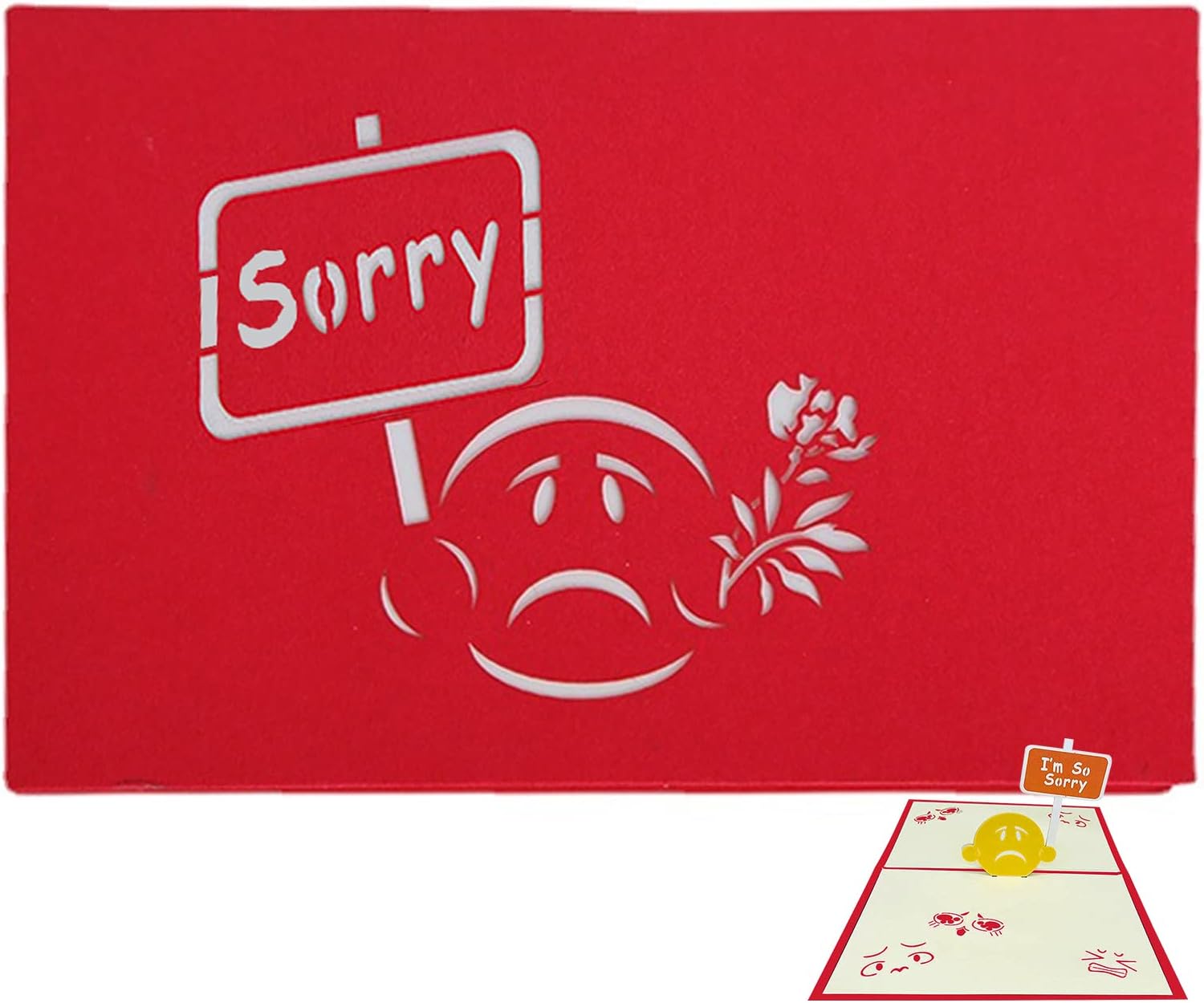 Amazon.com : Obbyidk Cute Type I'm Sorry Card for Boyfriend Girlfriend ...