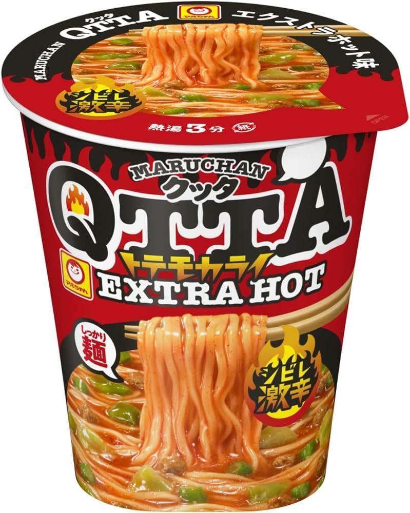 Amazon | 【まとめ買い】マルちゃん MARUHAN QTTA Extra HOT味 85g ×12個 | ノーブランド品 | ラーメン 通販
