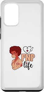 Amazon.com: Galaxy S20+ Black FNP Life African American Family Nurse ...