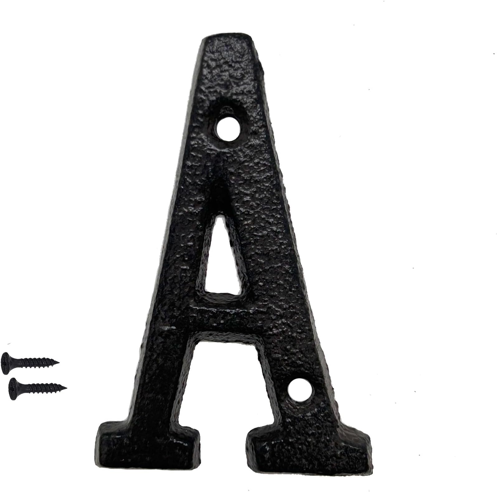 Amazon.com: Rustic House Numbers 3" Vintage Decorative Cast Iron Metal ...