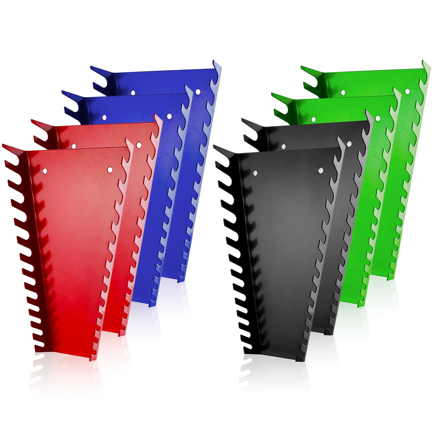 Snapklik.com : ALOANES 104-Slot Metal Wrench Organizer, Heavy Duty ...