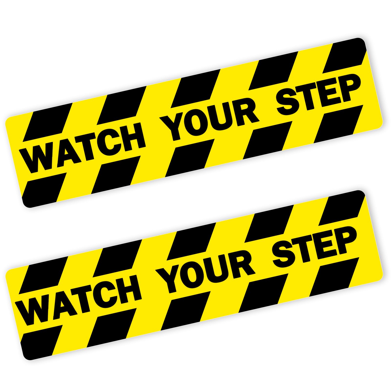 Amazon.com: Watch Your Step Sign, 20x5 Inch Watch Your Step Floor ...
