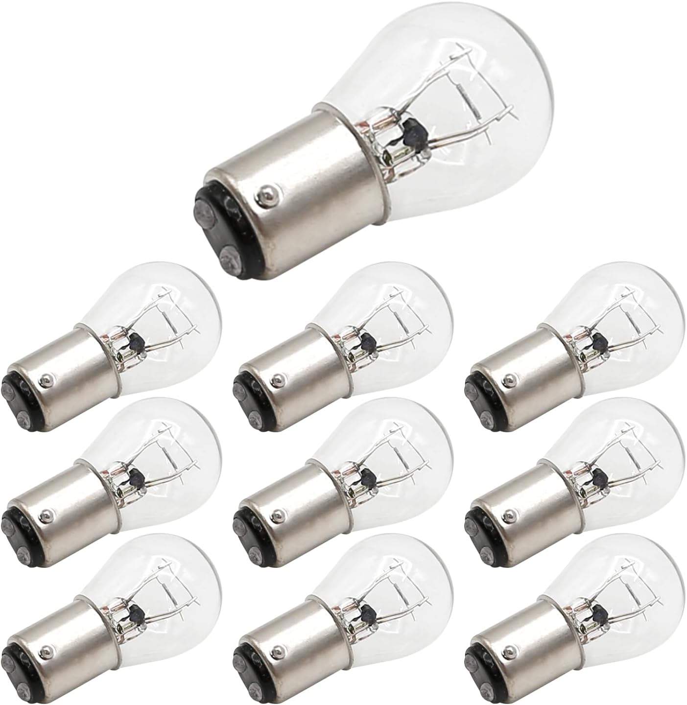 Amazon.com: Zreneyfex 10 Pcs 6V 21/5W Tail Brake Light Bulb Tail Light ...