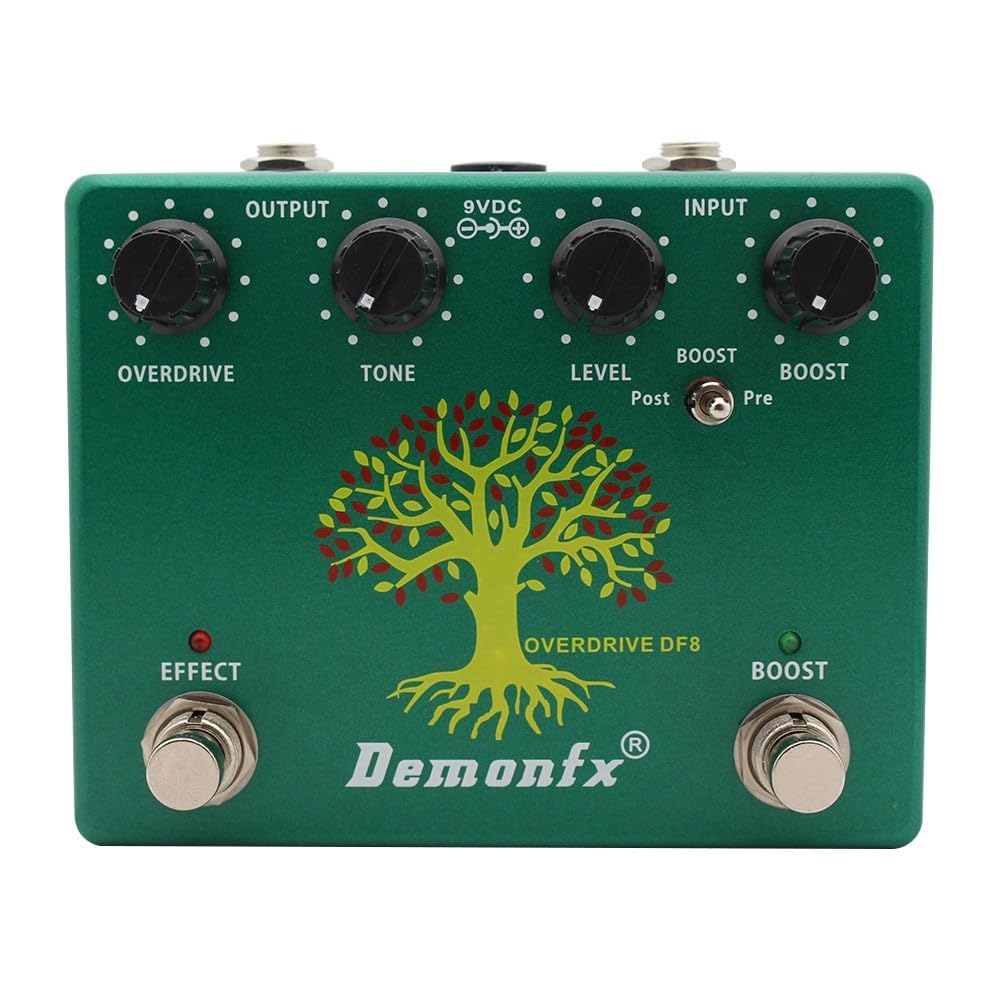 Amazon.com: Demon Fx DemonFx Df8 Overdrive Ibanez TS808DX Electric ...