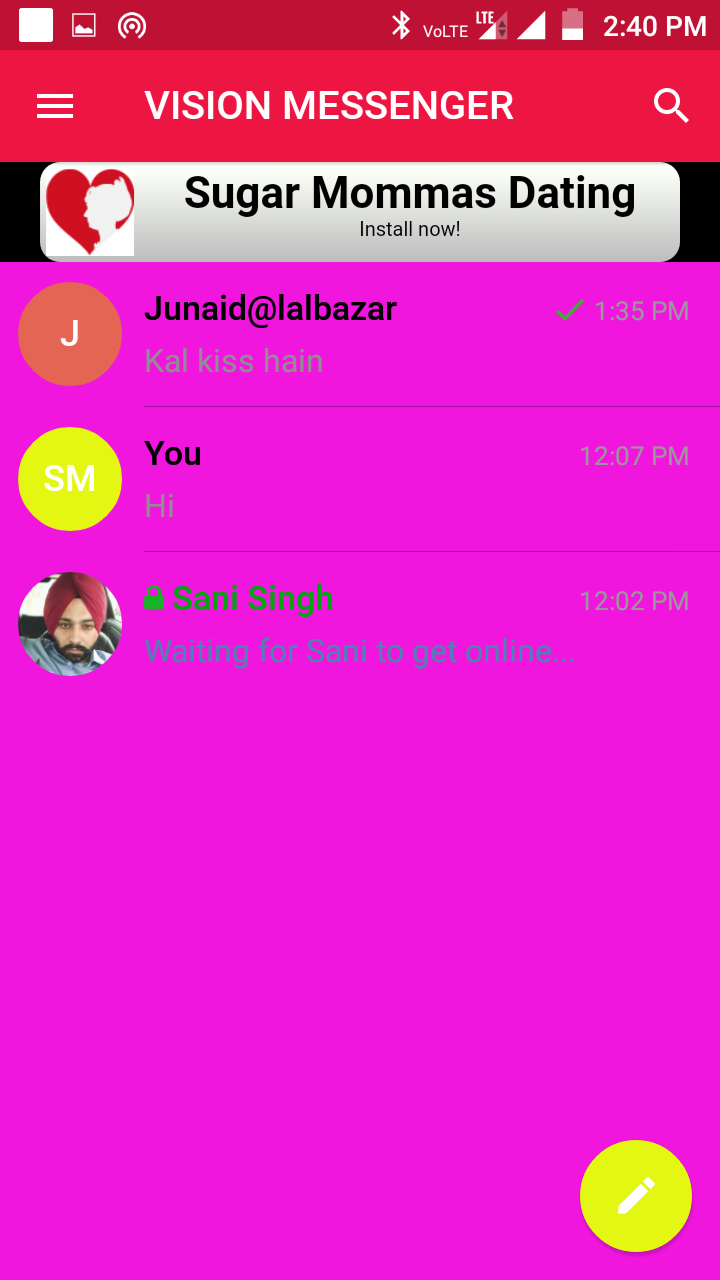 Vision messenger - App on Amazon Appstore